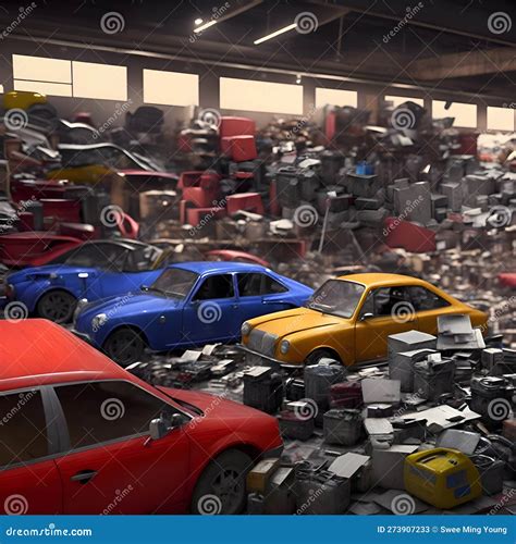 Image Of Various Messiest Workshop Fully Filled With All Kind Of