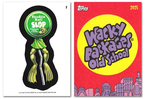 Wacky Packages Ans 2025