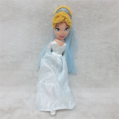 Princess Plush Cinderella Doll 50cm Plush Toys Limited Bride Version In