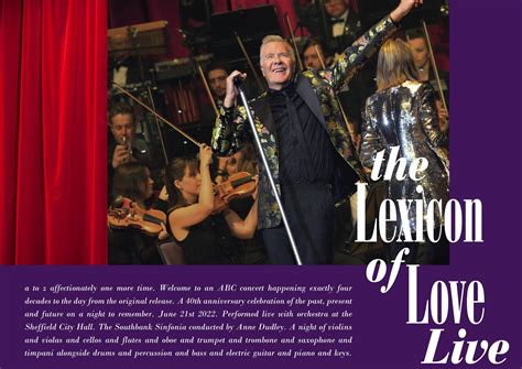 Martin Fry Abc On The Lexicon Of Love The Strange Brew
