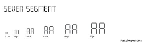 Seven Segment Font Download For Free Online
