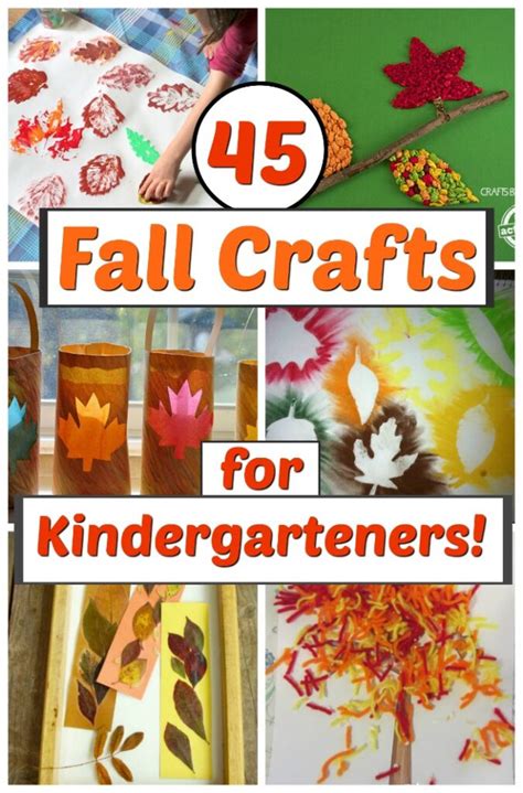 Fall Crafts For Kindergarteners