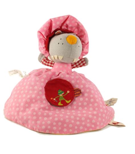 Lilliputiens 86158 Marionnette Réversible Loup Chaperon Rouge