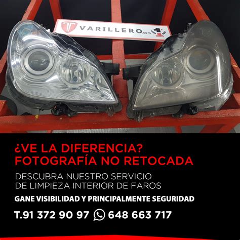 Limpieza y restauración de faros de coche solución definitiva