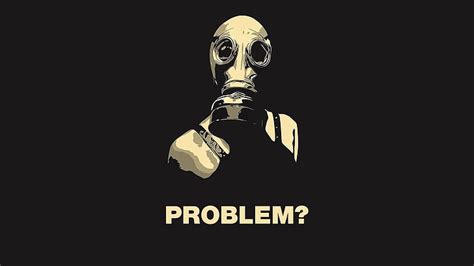 Hd Wallpaper Man Wearing Pullover Hoodie And Gas Mask Digital