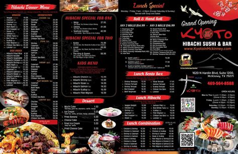 Kyoto Hibachi Sushi And Bar Mckinney