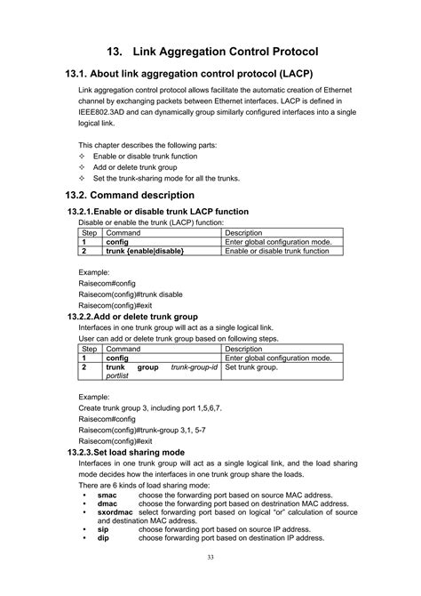 Raisecom Switch Software Configuration Guidepdf