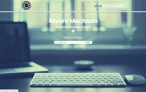 Github Alvarojmac Perfil Profissional