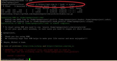 openproject install on centos 7 running in vmware player 2014 aug