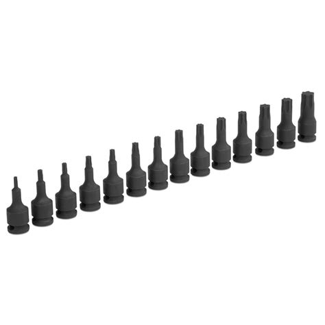 14 Pc 3 8 Drive R B R T ™ Metric Sae Impact Hex Driver Set