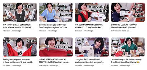 6 Sewing YouTube Channels To Follow Right Now