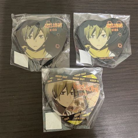 紀田正臣 デュラララ ハート缶バッジ メルカリ