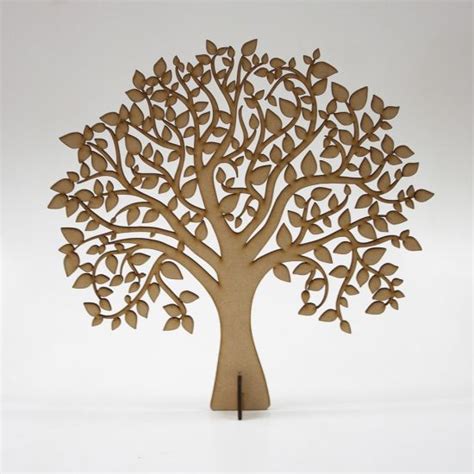 Laser Cut Tree Template