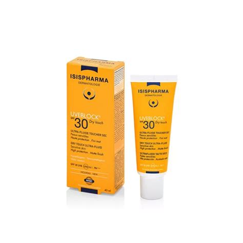 Isispharma Uveblock Spf30 Ultra Dry Touch Fluid 40ml In Pharmacies