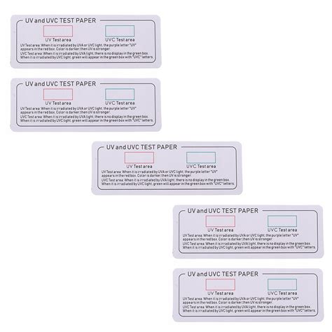 Uvc Light Test Card Uv Card Tester Sanitizer Test 14689879862 Oficjalne Archiwum Allegro