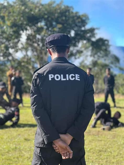 ထန်တလန်မြို့နယ် ပြည်သူ့ရဲတပ်ဖွဲ့ သင်တန်း အမှတ်စဉ် ၃ သင်တန်းဆင်းပွဲမြင်ကွင်းအချို့