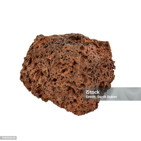 흰색 배경에 고립 된 고형화 용암의 다공성 돌 가득 찬에 대한 스톡 사진 및 기타 이미지 가득 찬 거친 과학 Istock