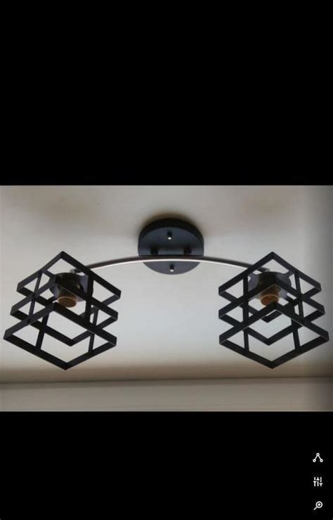 Люстра в стилі лофт на 2 плафони — ціна 1173 грн у каталозі Люстри Купити товари для дому та