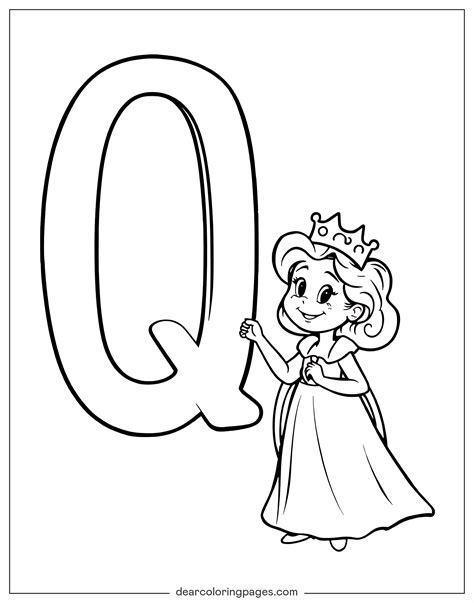 Letter Q Objects Clipart