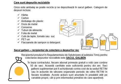 Graficele De Colectare A Deseurilor Reciclabile Pentru Anul 2022 Zona 1
