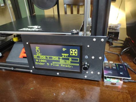Free 3d File Bigtreetech Tft70 Mount For Ender 5 Plus ・3d Printing