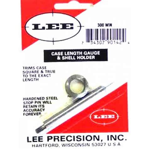 338 Lapua Magnum Lee Case Length Gauge Shell Holder
