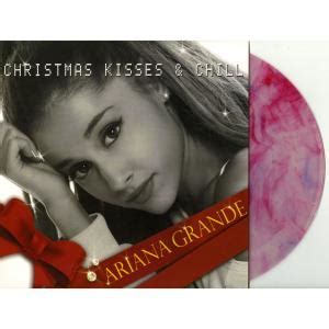 Ariana Grande Christmas Kisses Chill Clear Marbled Vinyl Lp