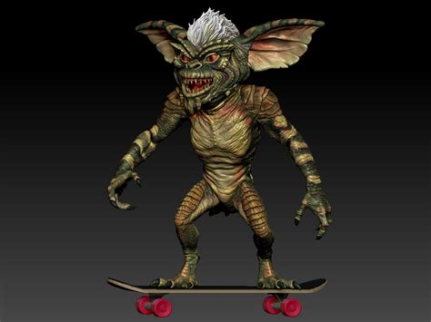 Obj File Gremlin Stripe 🎬 ・design To Download And 3d Print・cults