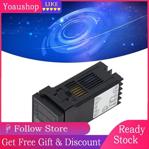 Yoaushop Pid Temperature Controller Rs485 Communication Professional Digital Display 4 Output
