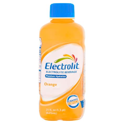 Electrolit Orange Electrolyte Beverage 21 Fl Oz The Fresh Grocer