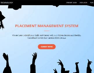 Placement Management System Project In PHP Projectworlds