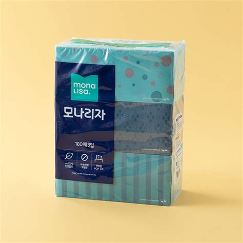 모나리자미용티슈180매 3입 배민스토어