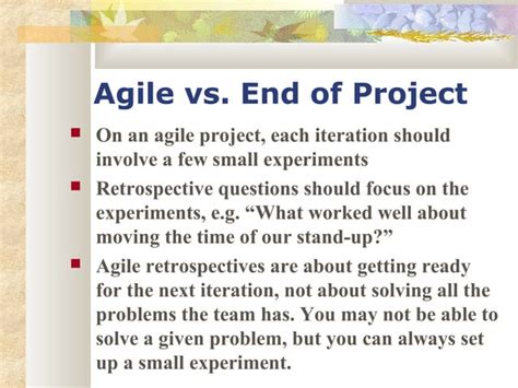 The Power Of Retrospection