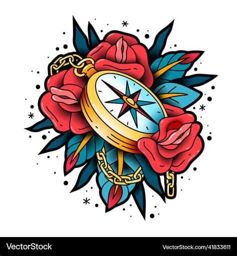 Compass Tattoo
