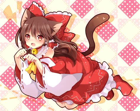 Hakurei Reimu Touhou Drawn By Uguisu Mochi Ykss Danbooru