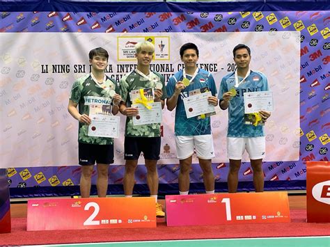 Sri Lanka International Challenge 2024 Rahmat Yeremia Naik Tangga