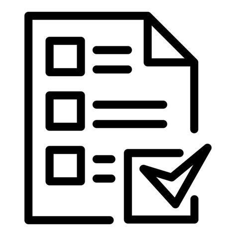 Premium Vector Assignment Done Icon Outline Assignment Done Vector Icon For Web Design