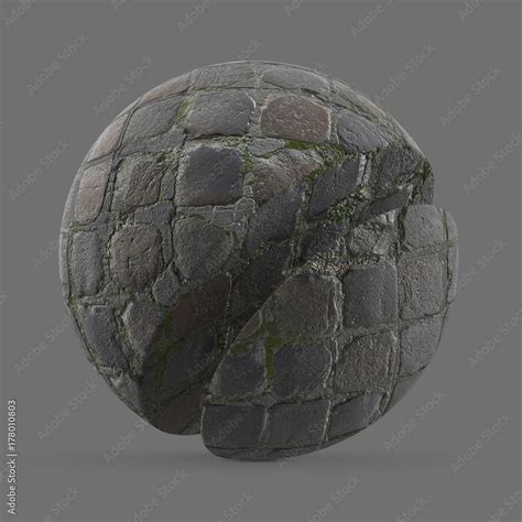 Old Cobblestone Path France Stock 3d Asset Adobe Stock