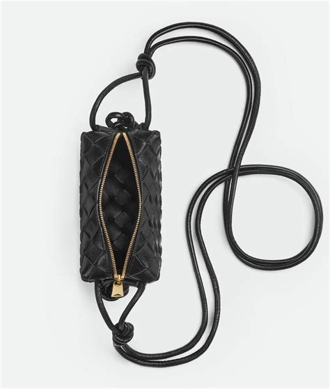 Bottega Veneta® Candy Loop In Black Shop Online Now