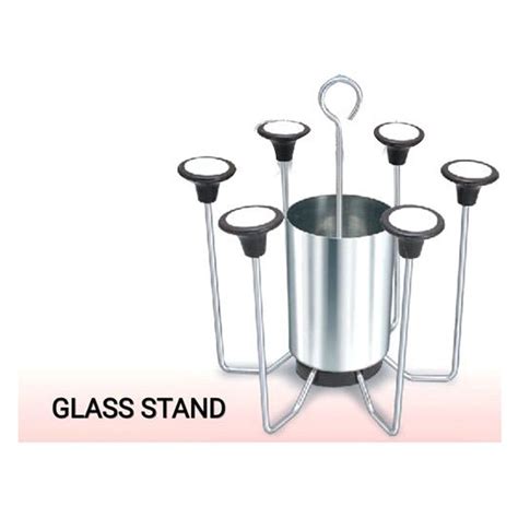 Polished Stainless Steel Glass Stand At ₹ 399piece In Mumbai Id