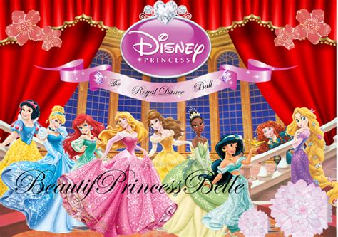 Disney Princesses The Royal Dance Ball By Beautifprincessbelle On