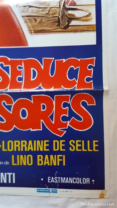 Póster Original La Colegiala Seduce A Los Profe Comprar Carteles Y