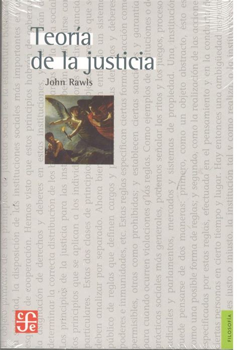 Teoría De La Justicia Spanish Edition Rawls John 9789681646226