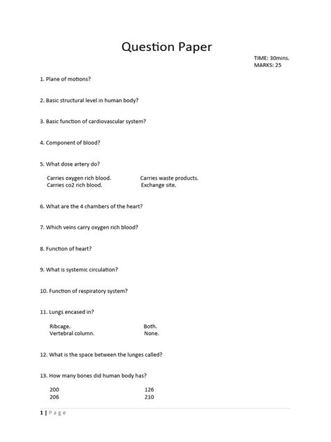 Asha Academy Question Paper 1 Pdf