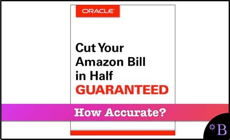 How Accurate Is Oracle S Cut Your AWS Bill In Half Guarantee