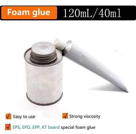 Quick Drying Foam Glue Model Airplane Special Glue Repair Foam Elastic