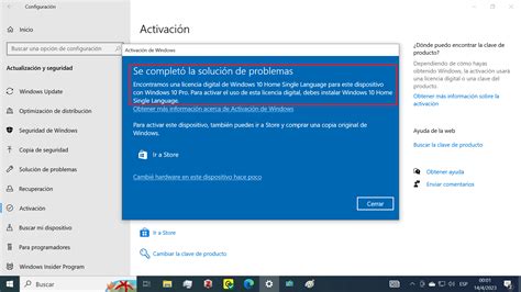Cambiar Windows 10 Pro A Windows 10 Home Single Language Microsoft