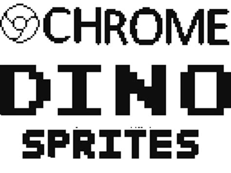 Chrome Dino Game Sprites By Gem Dev