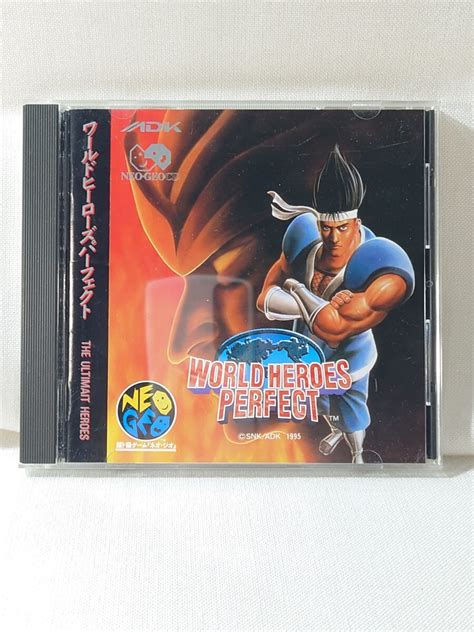 Yahooオークション Snk Neogeo Cd ネオジオcd ワールドヒーローズパ