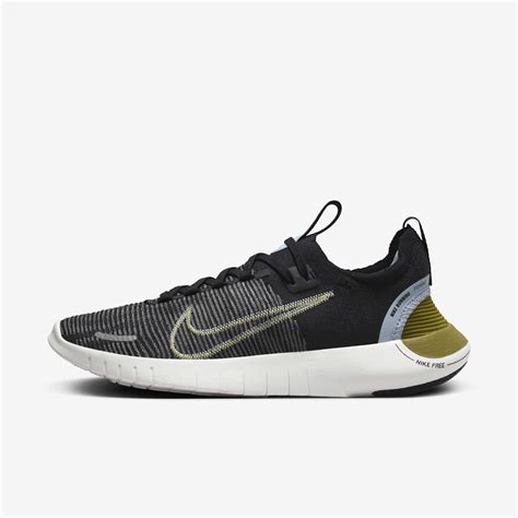 Buy Nike Free Rn Nn Womens Road Running Shoes Blackiron Greylight